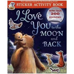 Penguin Random House I Love You to the Moon and Back Sticker Activity - Amelia Hepworth, Kartoniert (TB)