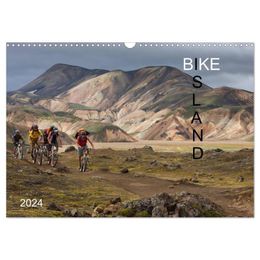 BIKE ISLAND (Wandkalender 2024 DIN A3 quer), Calvendo Monatskalender