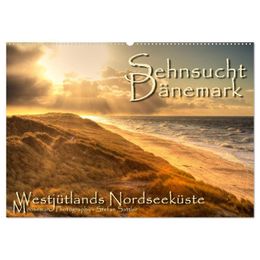 Sehnsucht Dänemark - Danmark (Wandkalender 2024 DIN A2 quer), Calvendo Monatskalender