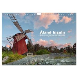 Åland Inseln: Schärengarten der Ostsee (Wandkalender 2024 DIN A4 quer), Calvendo Monatskalender