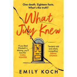 Vintage What July Knew - Emily Koch, Kartoniert (TB)
