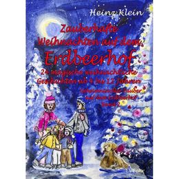 Zauberhafte Weihnachten auf dem Erdbeerhof - 24 magische weihnachtliche Geschichten ab 4 bis 12 Jahren - Geheimnisvoller Zauber auf dem Erdbeerhof Band 2 - Heinz Klein, Kartoniert (TB)