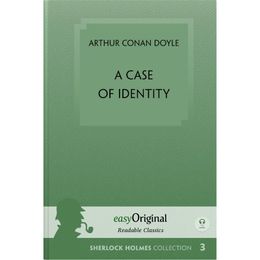 A Case of Identity (book + audio-online) (Sherlock Holmes Collection) - Readable Classics - Unabridged english edition with improved readability (with Audio-Download Link), m. 1 Audio, m. 1 Audio - Arthur Conan Doyle, Gebunden