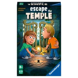 RAVENSBURGER VERLAG Ravensburger 20963 - Escape the temple, Brettspiel für Kinder ab 8 Jahren, Familienspiel für Kinder und Erwachsene, Klassiker für 2-4 Spieler