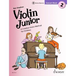 Violin Junior: Concert Book 2 - Ros Stephen, Geheftet