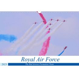 Calvendo Royal Air Force The Red Arrows Formation Team (Wall Calendar 2023 DIN A3 Landscape)