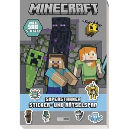 Minecraft: Superstarker Sticker- und Rätselspaß - Panini, Kartoniert (TB)