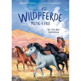 Loewe Verlag Im Tal der Gefahren / Wildpferde - mutig und frei Bd.2 - Sabine Giebken, Gebunden