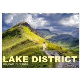 Lake District - Ein Juwel Englands (Wandkalender 2024 DIN A2 quer), Calvendo Monatskalender