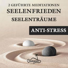 Seelenfrieden - 2 Geführte Meditationen gegen Stress,Audio-CD - Alan Fields (Hörbuch)