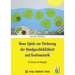 Neue Spiele zur Förderung der Handgeschicklichkeit und Grafomotorik, m. 1 Online-Zugang - Sabine Pauli, Kartoniert (TB)