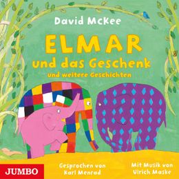 Elmar und das Geschenk und weitere Geschichten,Audio-CD - David McKee (Hörbuch)