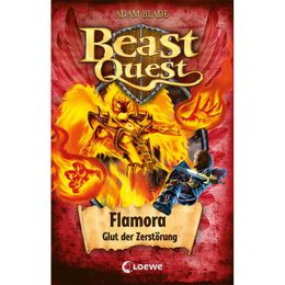 Loewe Flamora, Glut der Zerstörung / Beast Quest Bd.64 - Adam Blade, Gebunden