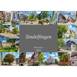 Calvendo Sindelfingen Impressionen (Wandkalender 2023 DIN A4 quer)