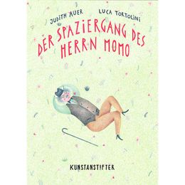 Der Spaziergang des Herrn Momo - Luca Tortolini, Gebunden