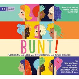 cbj BUNT!,2 Audio-CD - Bunt! (Hörbuch)