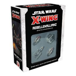 ATOMIC MASS GAMES Star Wars, X-Wing - Star Wars: X-Wing 2. Edition - Rebellenallianz Staffel-Starterpack