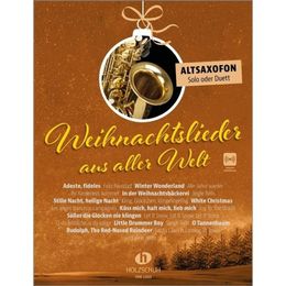 Weihnachtslieder aus aller Welt - Altsaxofon, Kartoniert (TB)