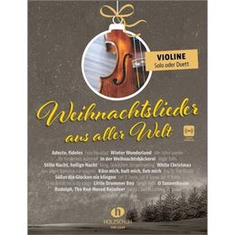 Weihnachtslieder aus aller Welt - Violine, Kartoniert (TB)