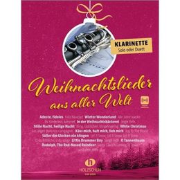 Weihnachtslieder aus aller Welt - Klarinette, Kartoniert (TB)