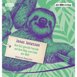 Drei fast geniale Freunde auf dem Weg zum Ende der Welt,1 Audio-CD, 1 MP3 - Jonas Jonasson (Hörbuch)