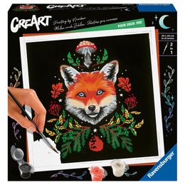 RAVENSBURGER VERLAG Ravensburger CreArt - Malen nach Zahlen 23511 - Pixie Cold: Fox - ab 12 Jahren