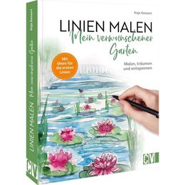 Linien malen - Mein verwunschener Garten - Anja Gensert, Kartoniert (TB)