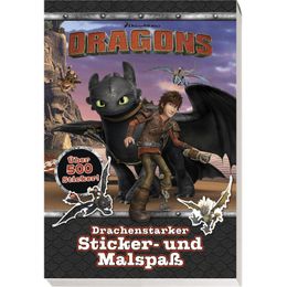 Dragons: Drachenstarker Sticker- und Malspaß - Panini, Kartoniert (TB)