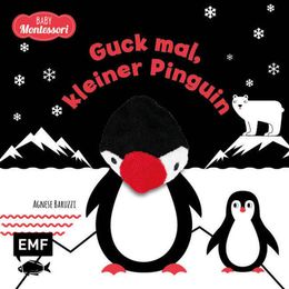 Kontrastbuch für Babys: Guck mal, kleiner Pinguin, Gebunden