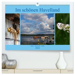 Calvendo Im schönen Havelland (hochwertiger Premium Wandkalender 2024 DIN A2 quer), Kunstdruck in Hochglanz