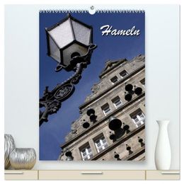 Calvendo Hameln (hochwertiger Premium Wandkalender 2024 DIN A2 hoch), Kunstdruck in Hochglanz