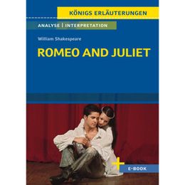 Romeo and Juliet von William Shakespeare - Textanalyse und Interpretation - William Shakespeare, Gebunden