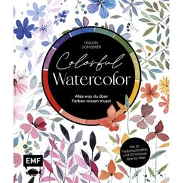 Colorful Watercolor - Traudel Donderer, Gebunden