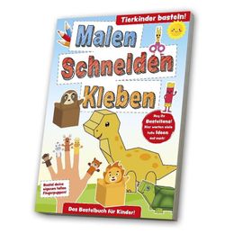 Bastelbuch - Tierkinder, Kartoniert (TB)
