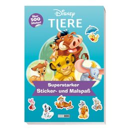 Disney Tiere: Superstarker Sticker- und Malspaß - Panini, Kartoniert (TB)