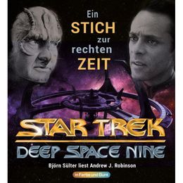 Star Trek: Deep Space Nine - Ein Stich zur rechten Zeit,Audio-CD - Andrew J. Robinson (Hörbuch)