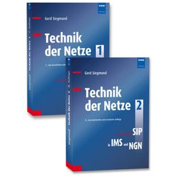 Technik der Netze / 1-2 / Technik der Netze, 2 Bde..Bd.1-2 - Gerd Siegmund, Kartoniert (TB)