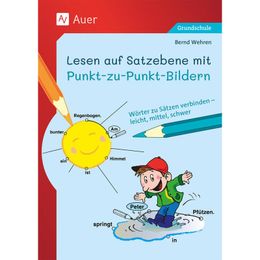 Lesen auf Satzebene mit Punkt-zu-Punkt-Bildern - Bernd Wehren, Geheftet