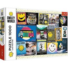Trefl Puzzle 1000 Smiley World - Lebe positiv