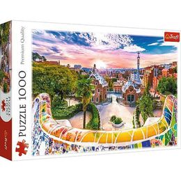 Trefl Puzzle 1000 Sonnenuntergang in Barcelona, Spanien