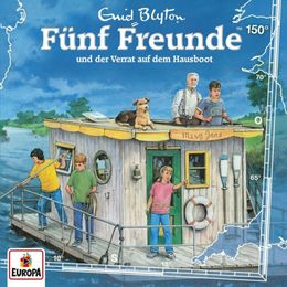 Fünf Freunde und der Verrat auf dem Hausboot (Folge 150) (2 CDs) - Enid Blyton (Hörbuch)