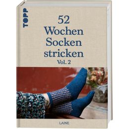 52 Wochen Socken stricken Vol. II - Laine, Gebunden