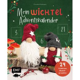 Mein Wichtel-Adventskalender-Buch - Christine Kuhlmann, Gebunden