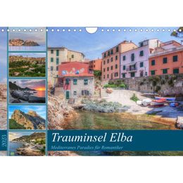 Calvendo Trauminsel Elba: Mediterranes Paradies für Romantiker (Wandkalender 2023 DIN A4 quer)