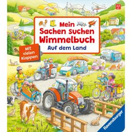 RAVENSBURGER VERLAG Mein Sachen suchen Wimmelbuch: Auf dem Land - Susanne Gernhäuser, Pappband