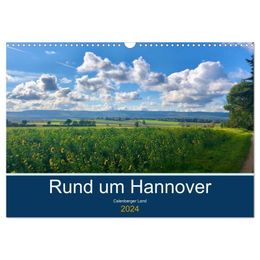 Rund um Hannover: Calenberger Land (Wandkalender 2024 DIN A3 quer), Calvendo Monatskalender