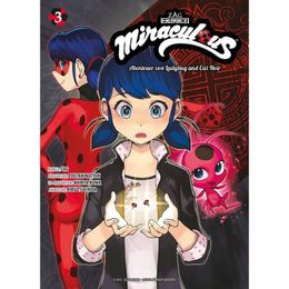 Miraculous - Die Abenteuer von Ladybug und Cat Noir (Manga) Bd.3 - Warita Koma, Zag, Riku Tsuchida, Kartoniert (TB)
