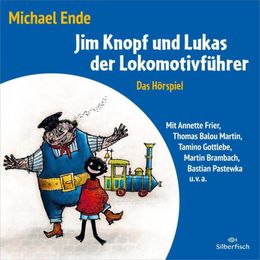 Silberfisch Jim Knopf und Lukas der Lokomotivführer - Das Hörspiel,3 Audio-CD - Michael Ende (Hörbuch)