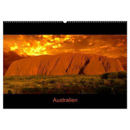 Australien (Wandkalender 2024 DIN A2 quer), Calvendo Monatskalender