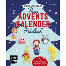 Mein Adventskalender-Häkelbuch: Helden der Kindheit - Merry X-Mas - Linda Urbanneck, Gebunden